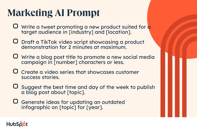 70 AI Prompt Examples for Marketers to Use in 2024